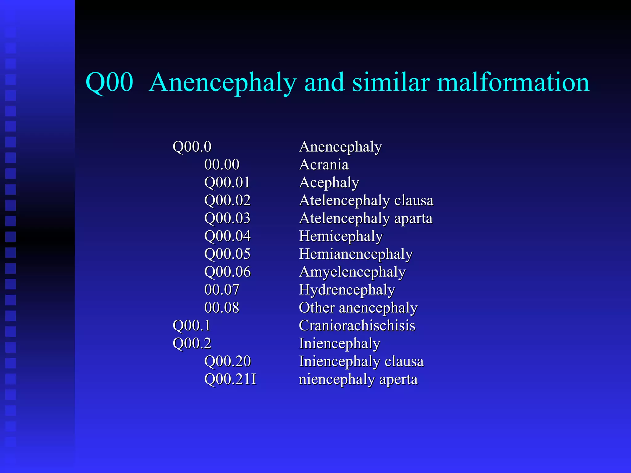Congenital malformation of cns | PPT