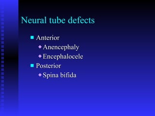 Congenital malformation of cns | PPT