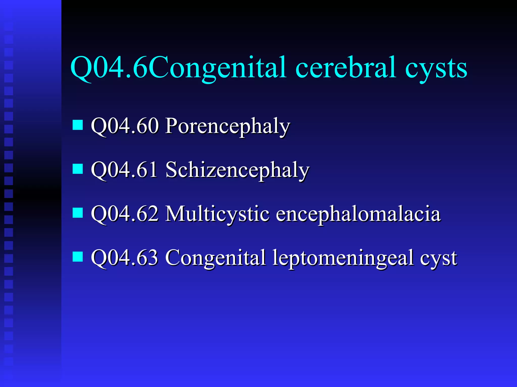 Congenital malformation of cns encephalocele | PPT