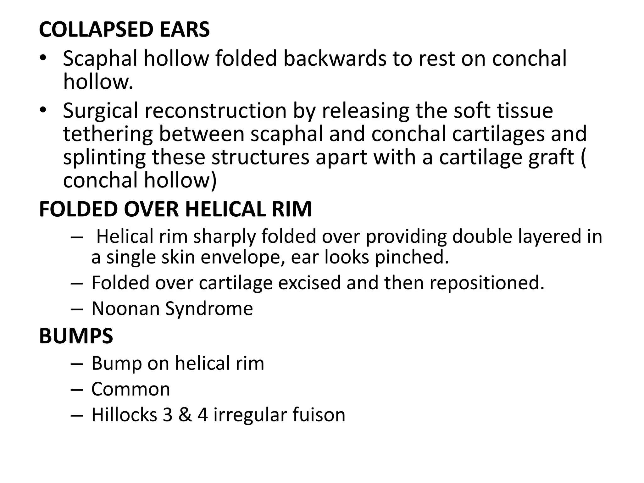 Congenital malformation of external ear and it’s management | PPTX