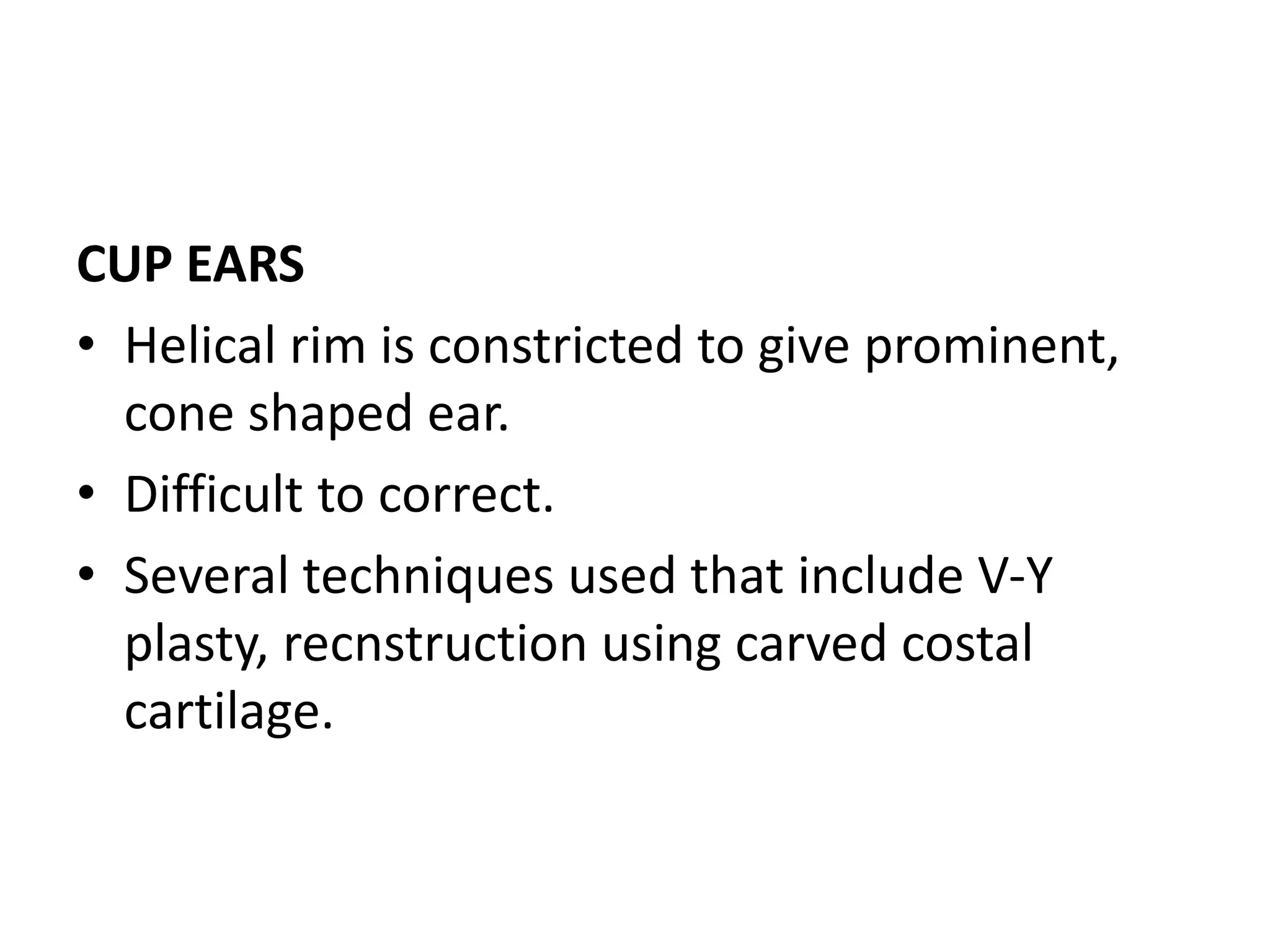 Congenital malformation of external ear and it’s management | PPTX