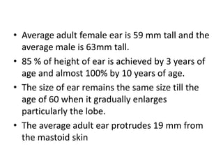 Congenital malformation of external ear and it’s management | PPTX