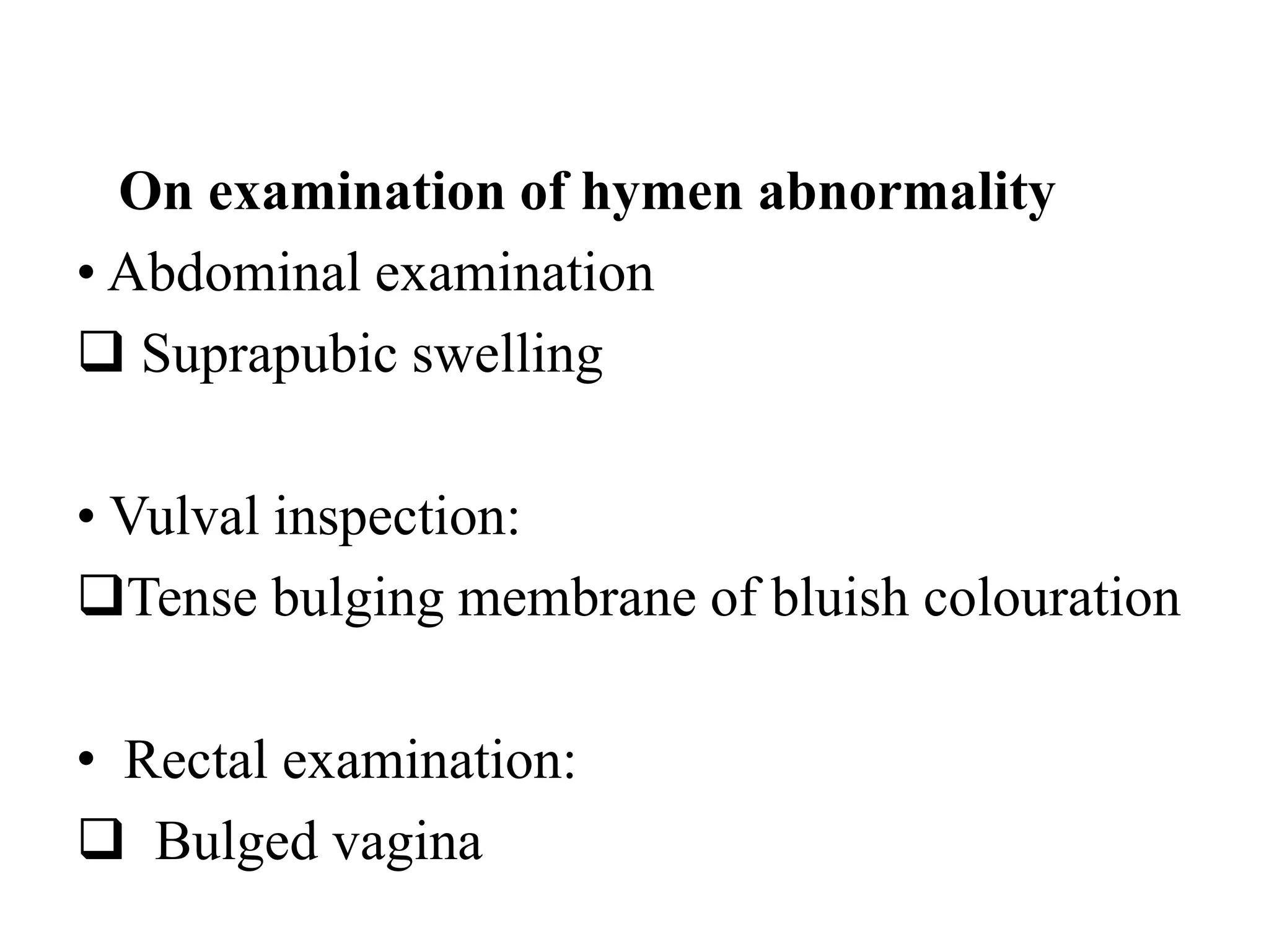 Congenital malformation of female reproductive organ | PPTX