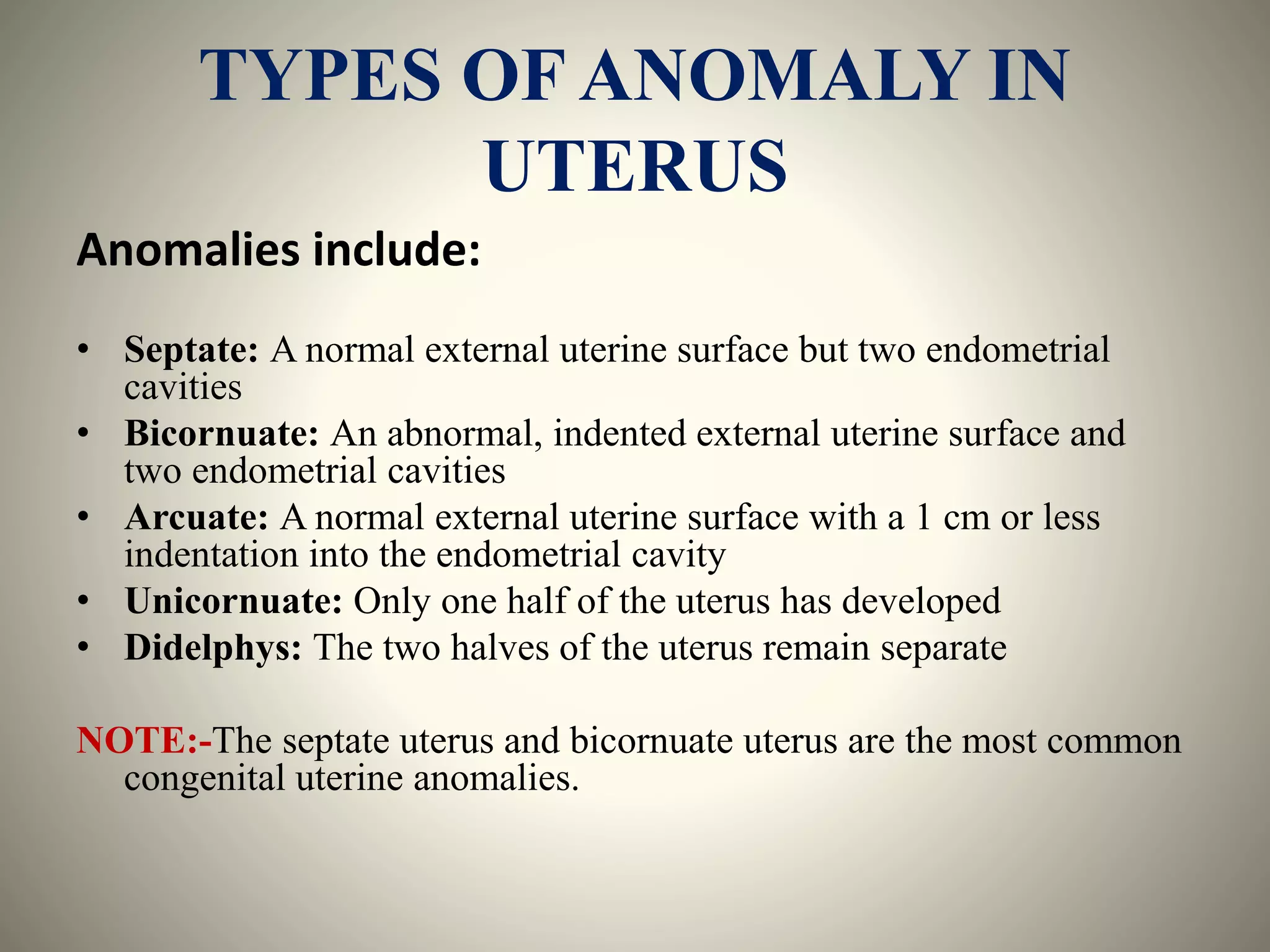 CONGENITAL MALFORMATION OF UTERUS AND VAGINA 2.pptx