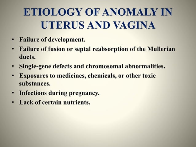 CONGENITAL MALFORMATION OF UTERUS AND VAGINA 2.pptx
