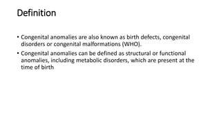 Congenital malformations | PDF