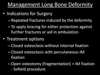 Congenital Malformations of Bone | PPTX