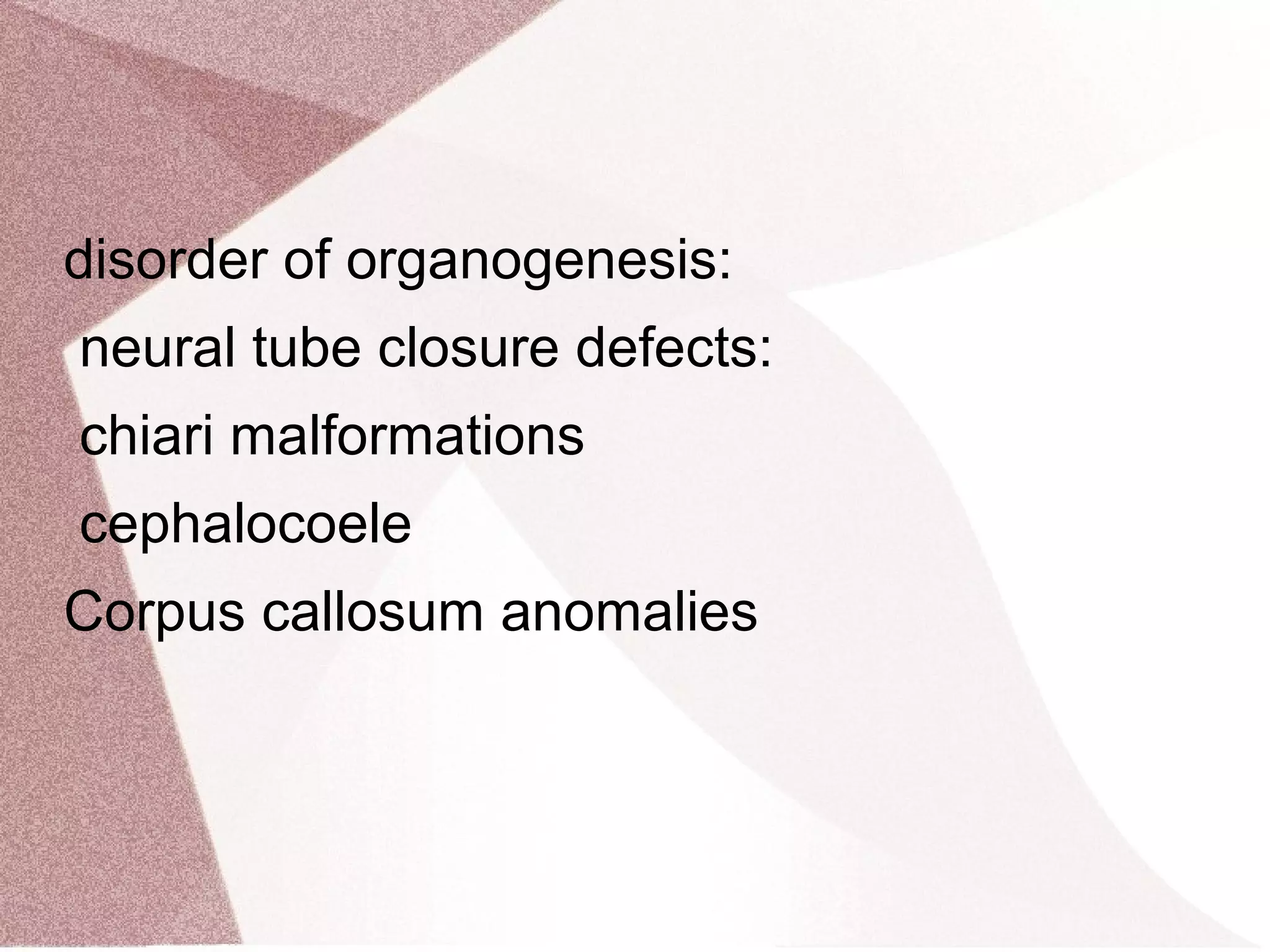 Congenital malformations of brain | PPT
