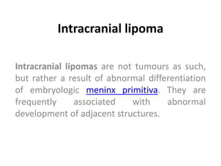 Congenital malformations of brain 2 | PPTX | Brain and Nervous System ...