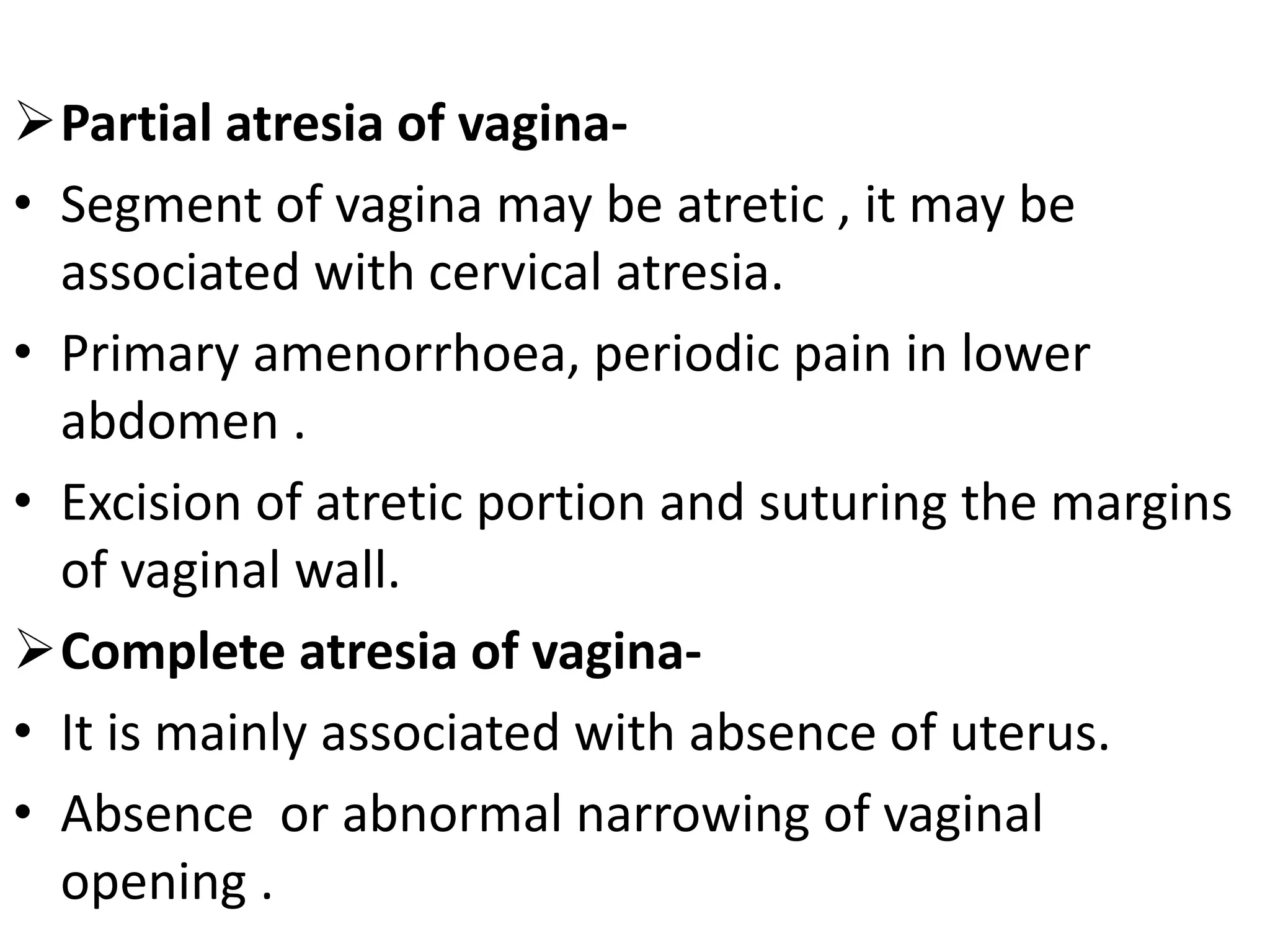 Congenital malformations of female genital tract ppt | PPTX