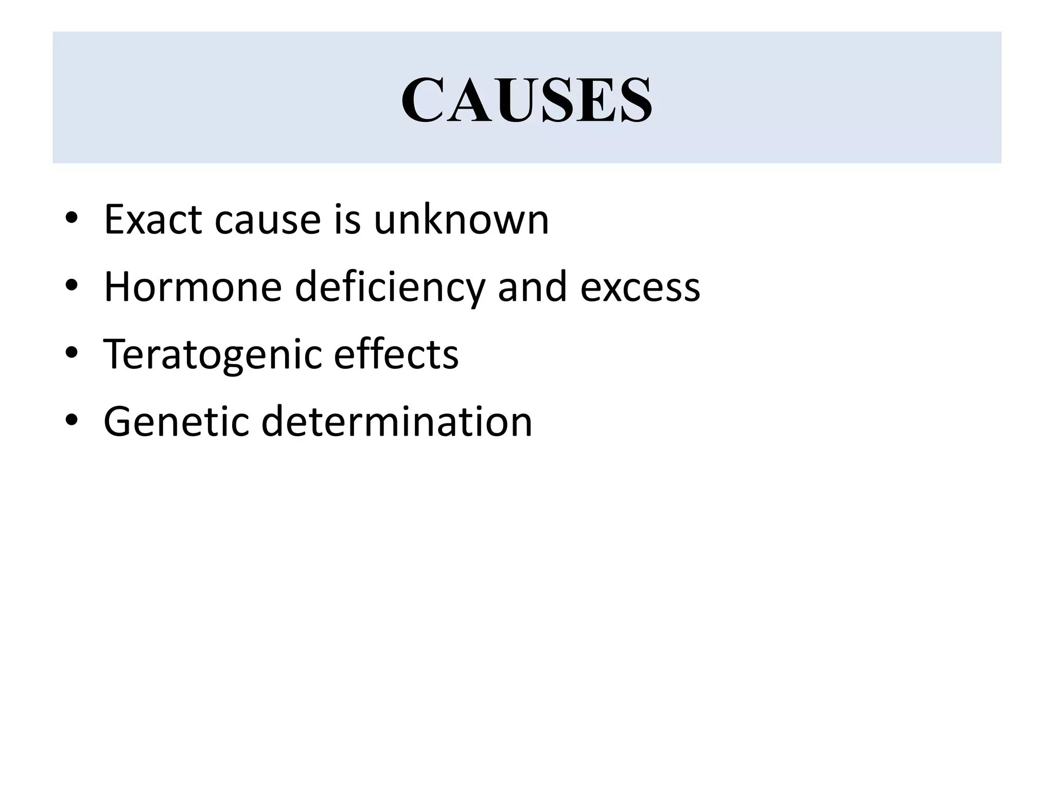 Congenital malformations of female genital tract ppt | PPTX