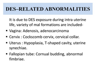 Congenital malformations of female genital tract ppt | PPTX
