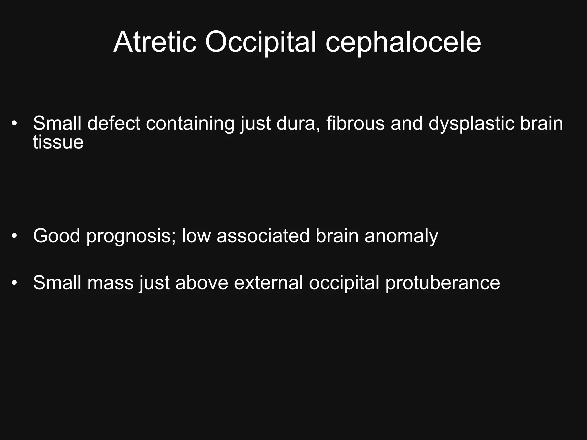 Congenital malformations of the brain abdul final | PDF
