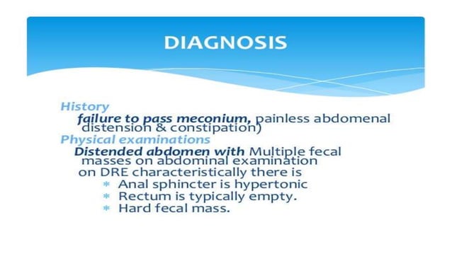Congenital megacolon PPT | PPTX | Digestive Disorders | Diseases and ...