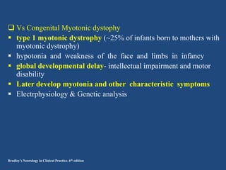 Congenital myasthenic syndrome | PPTX