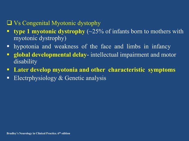 Congenital myasthenic syndrome | PPTX | Physical Therapy | Wellness