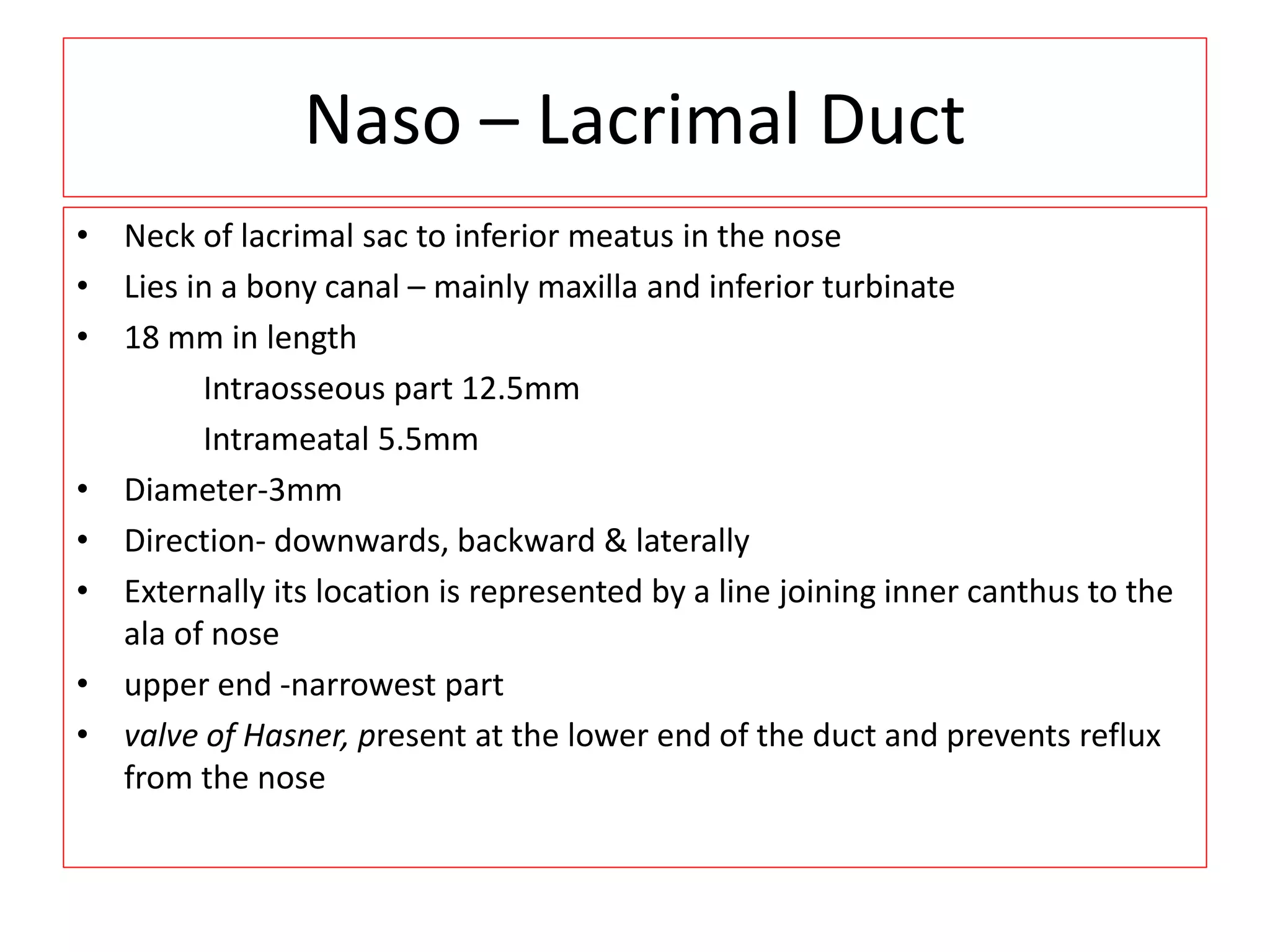 Congenital nasolacrimal duct obstruction | PPTX