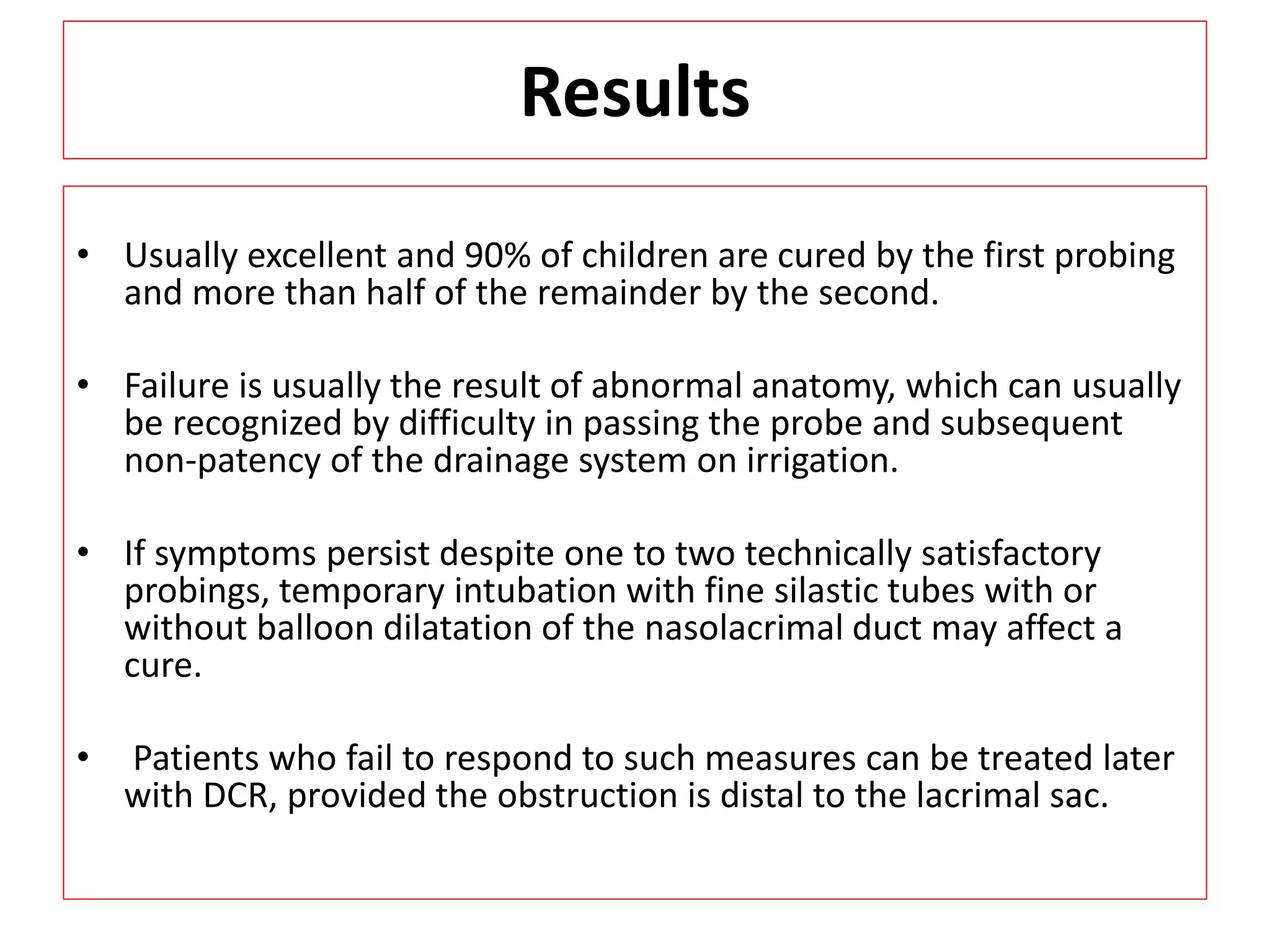 Congenital nasolacrimal duct obstruction | PPTX