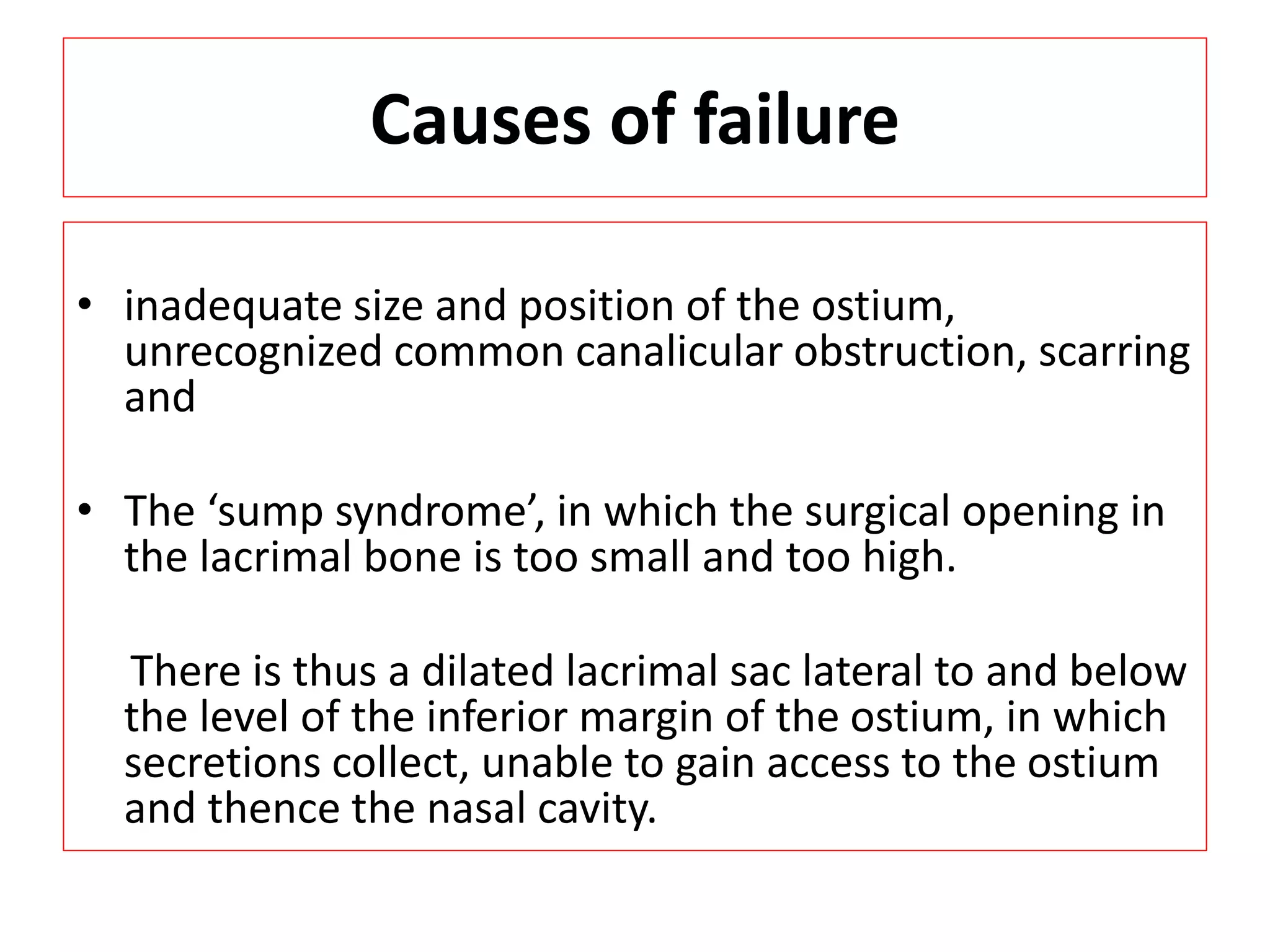 Congenital nasolacrimal duct obstruction | PPTX