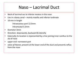 Congenital nasolacrimal duct obstruction | PPTX