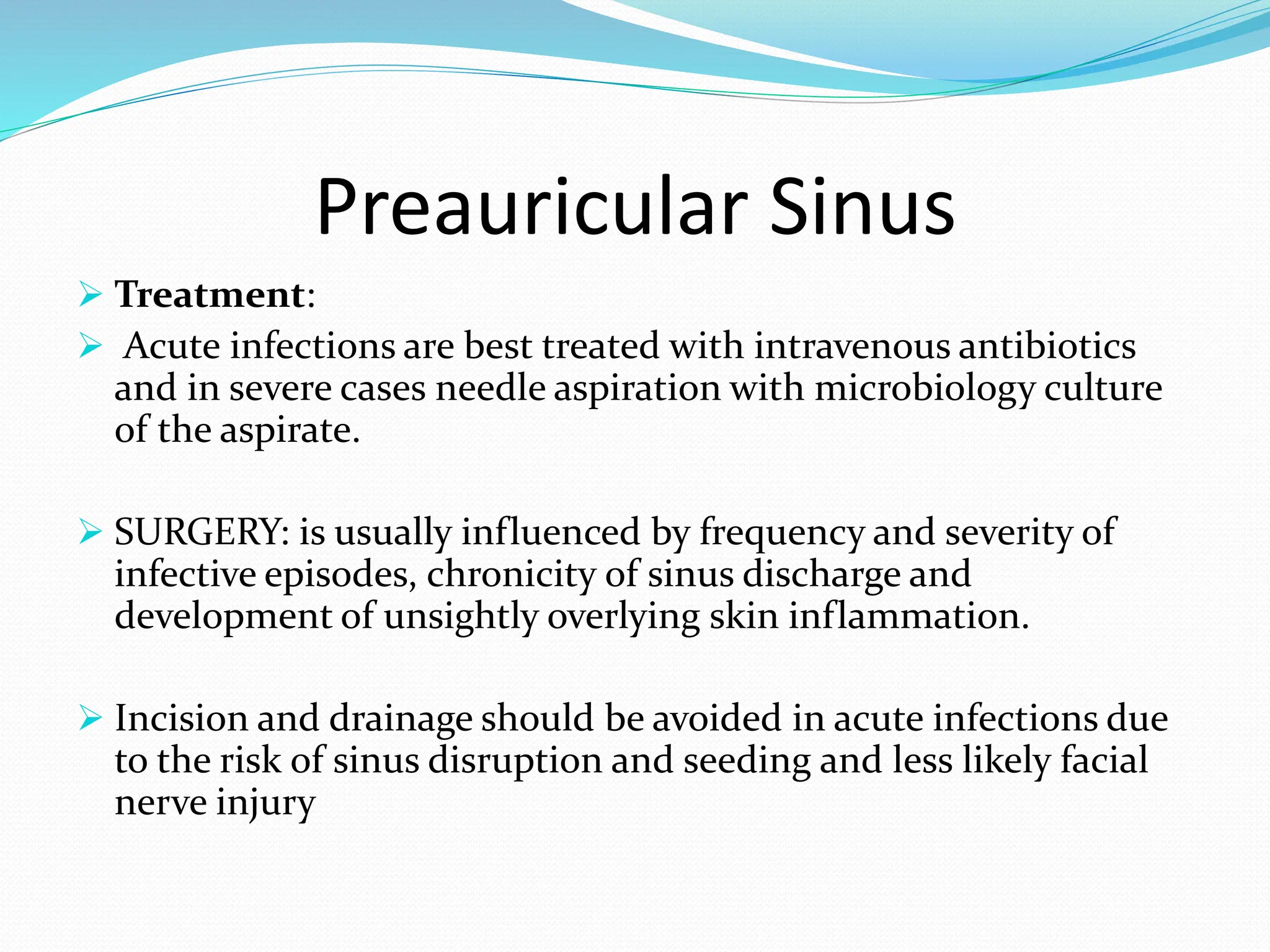 Congenital Sinuses of The Neck and its Etiology | PPTX