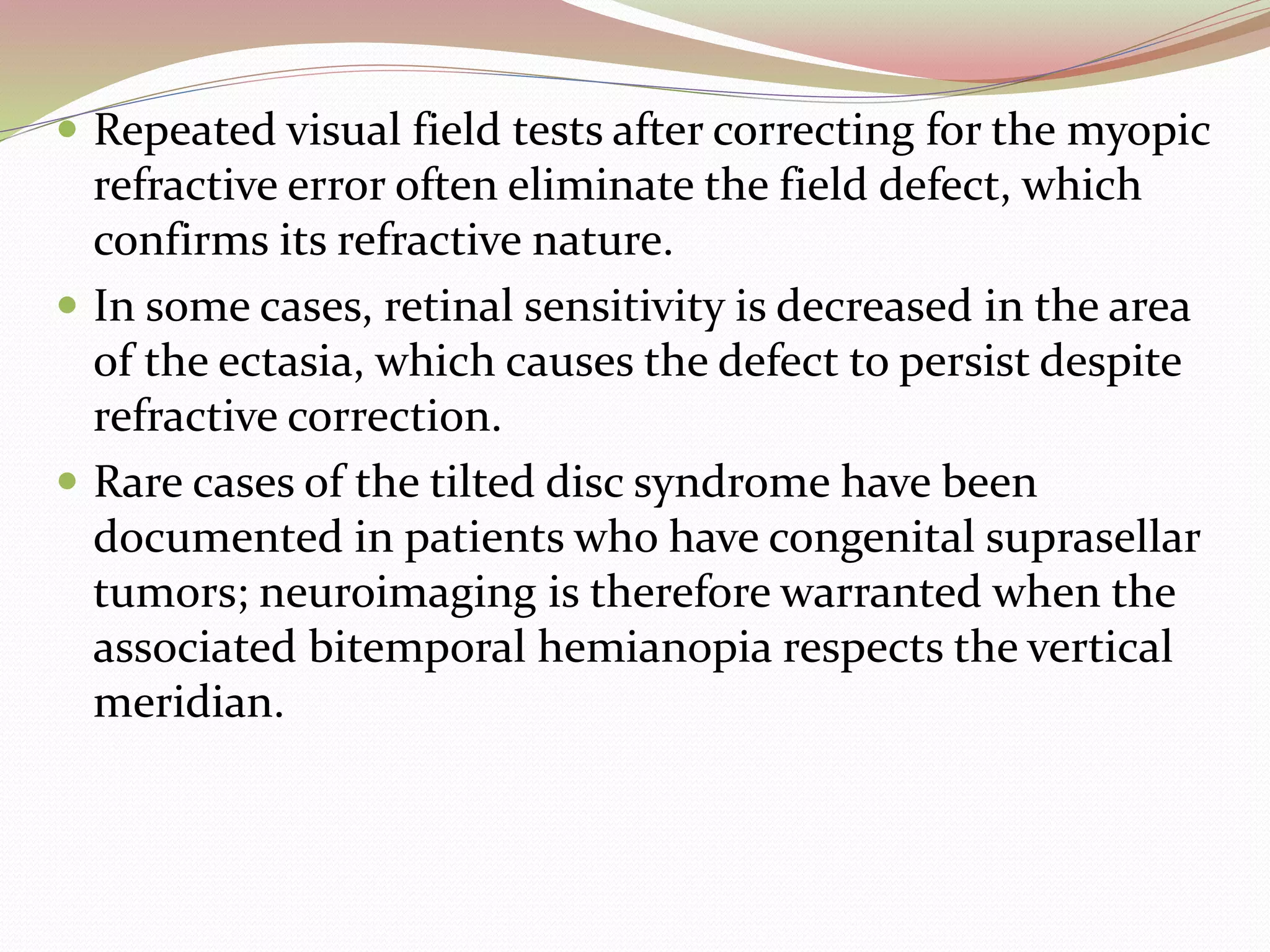 Congenital optic disc anomalies | PPTX