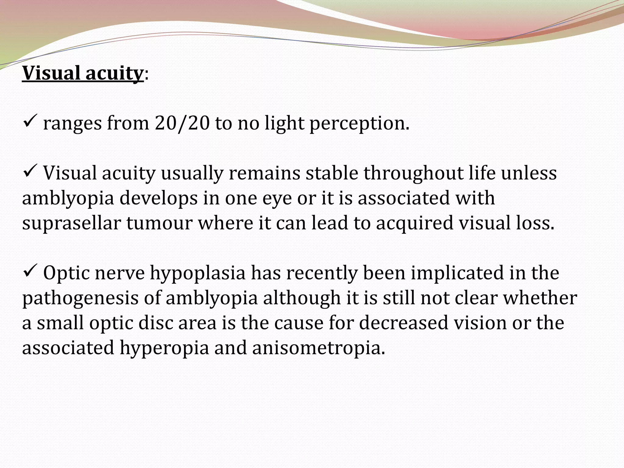 Congenital optic disc anomalies | PPTX