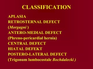 Congenital pathology of the diaphragm.ppt