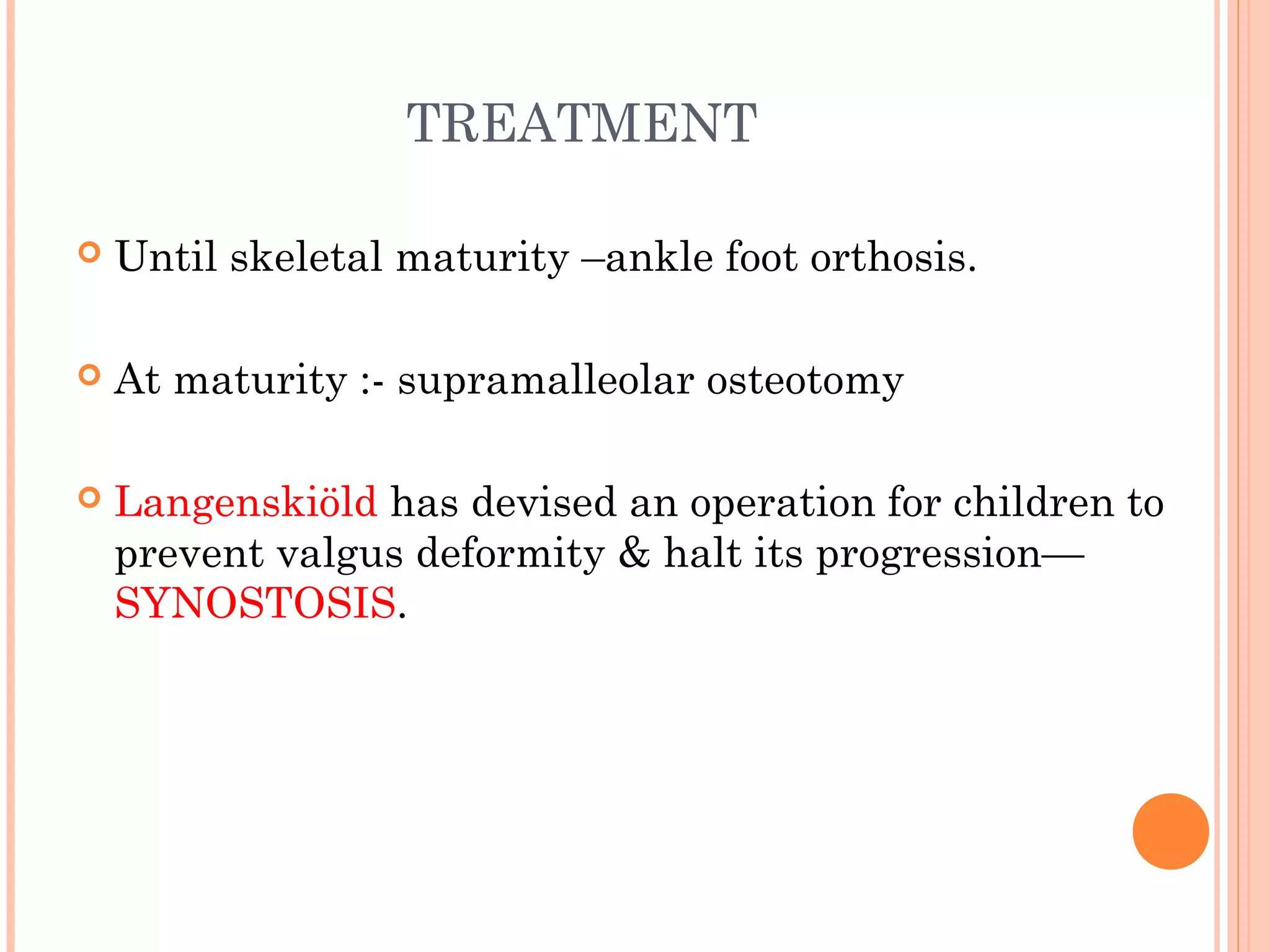 Congenital pseudarthrosis of tibia | PPT
