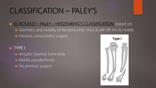 Congenital pseudarthrosis of tibia - Dr. Sachin M | PPT