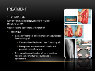 Congenital Radial Ulnar Synostosis.pptx