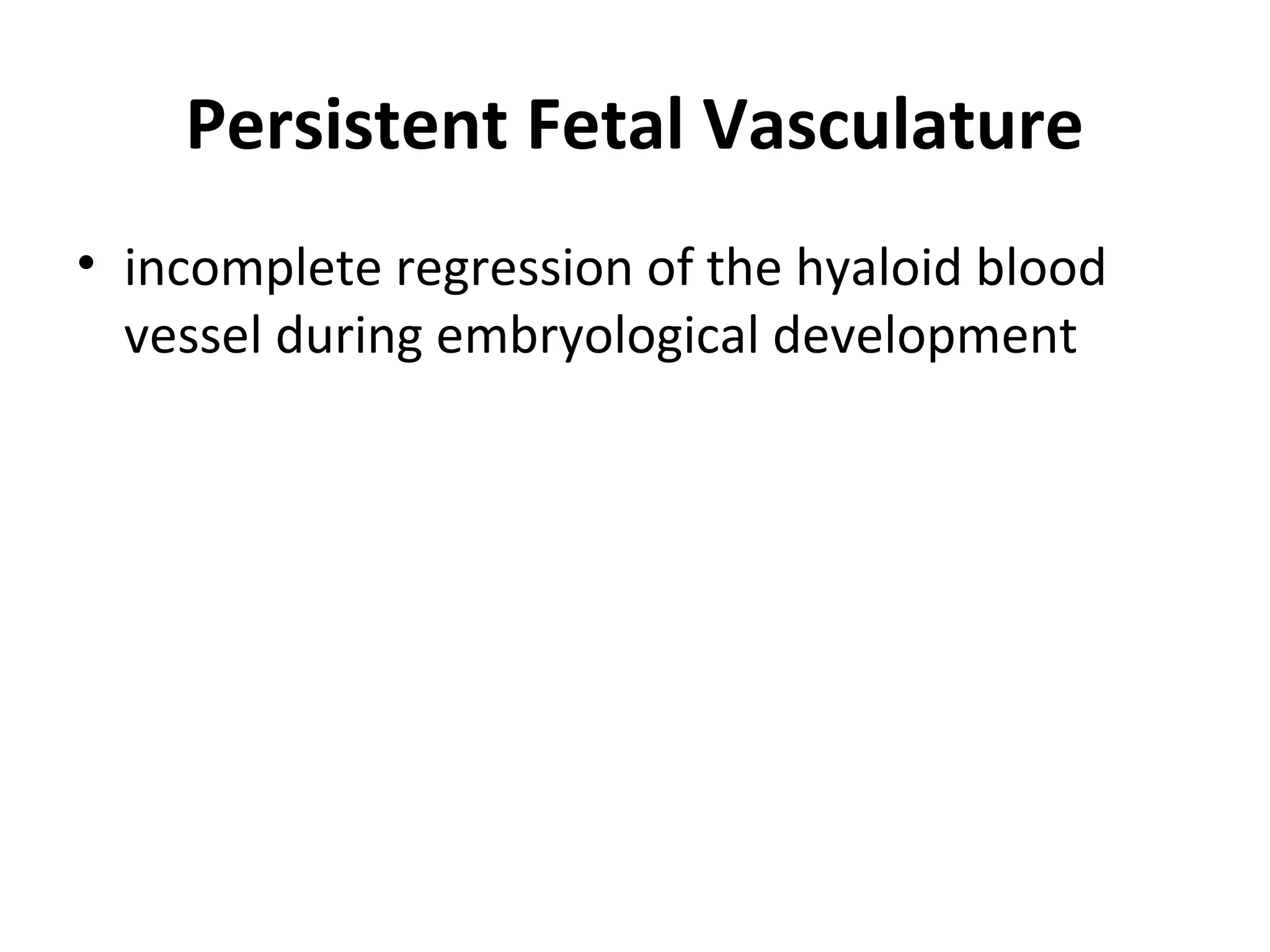 Congenital retinal anomalies | PPT