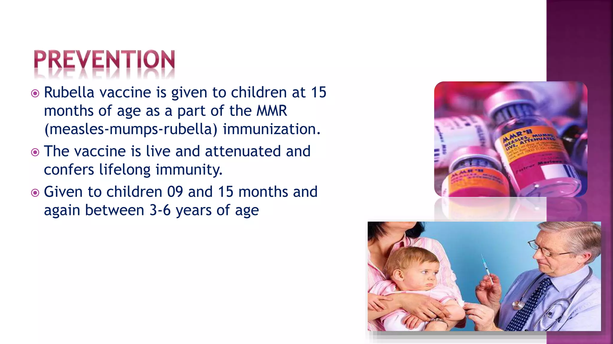 Congenital rubella syndrome | PPTX