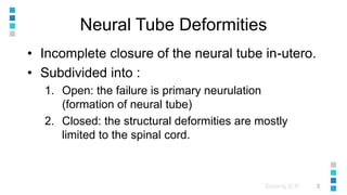 Physiotherapy for Congenital Spine Deformities | PPTX