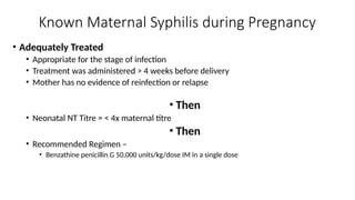 Congenital Syphilis -02.pptx Senior Registrar | PPTX