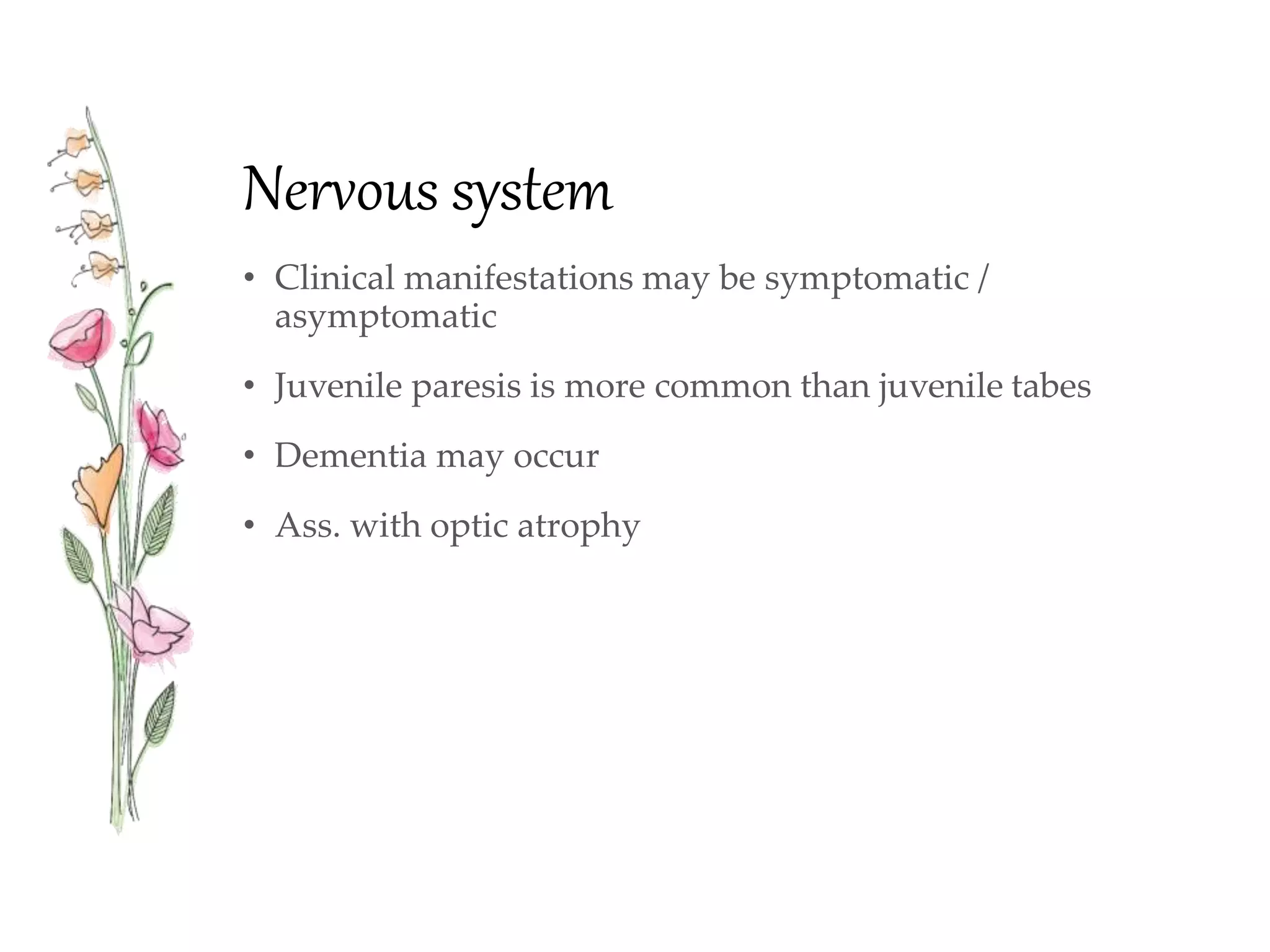 Congenital syphilis | PPTX