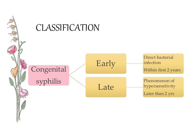 Congenital syphilis