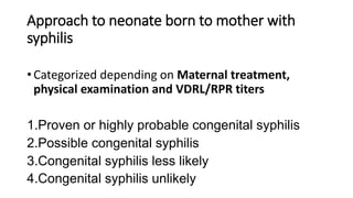 Congenital syphilis | PPTX
