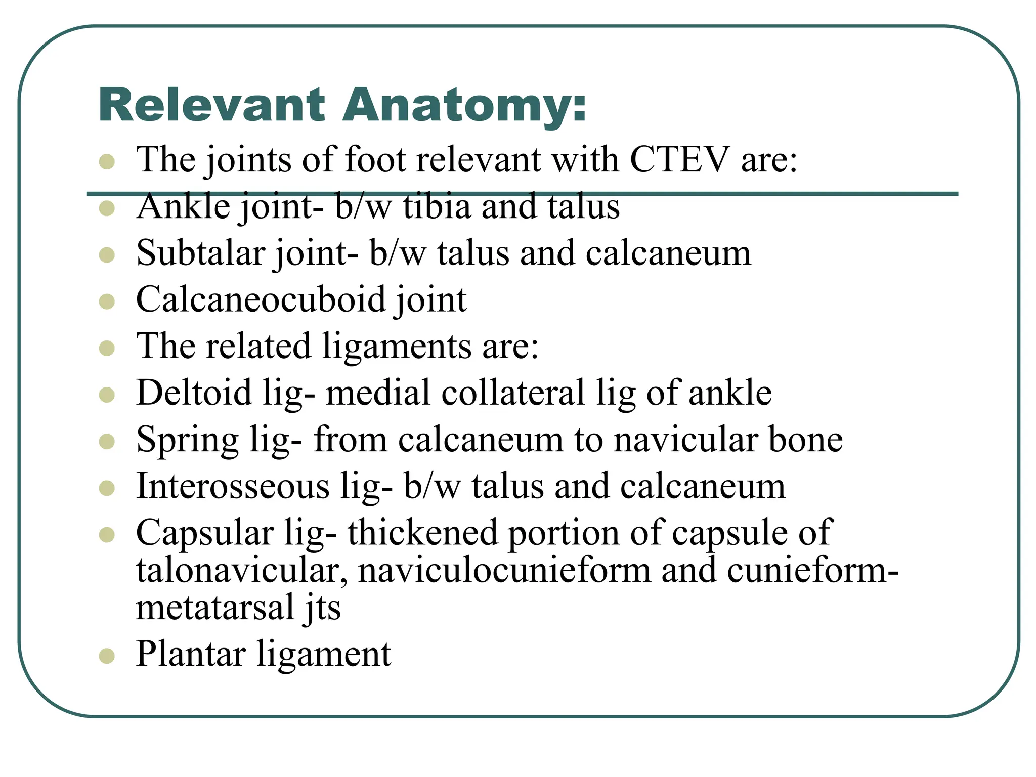 Congenital Talipes Equino Varus.pptjeiiieiu | PPT