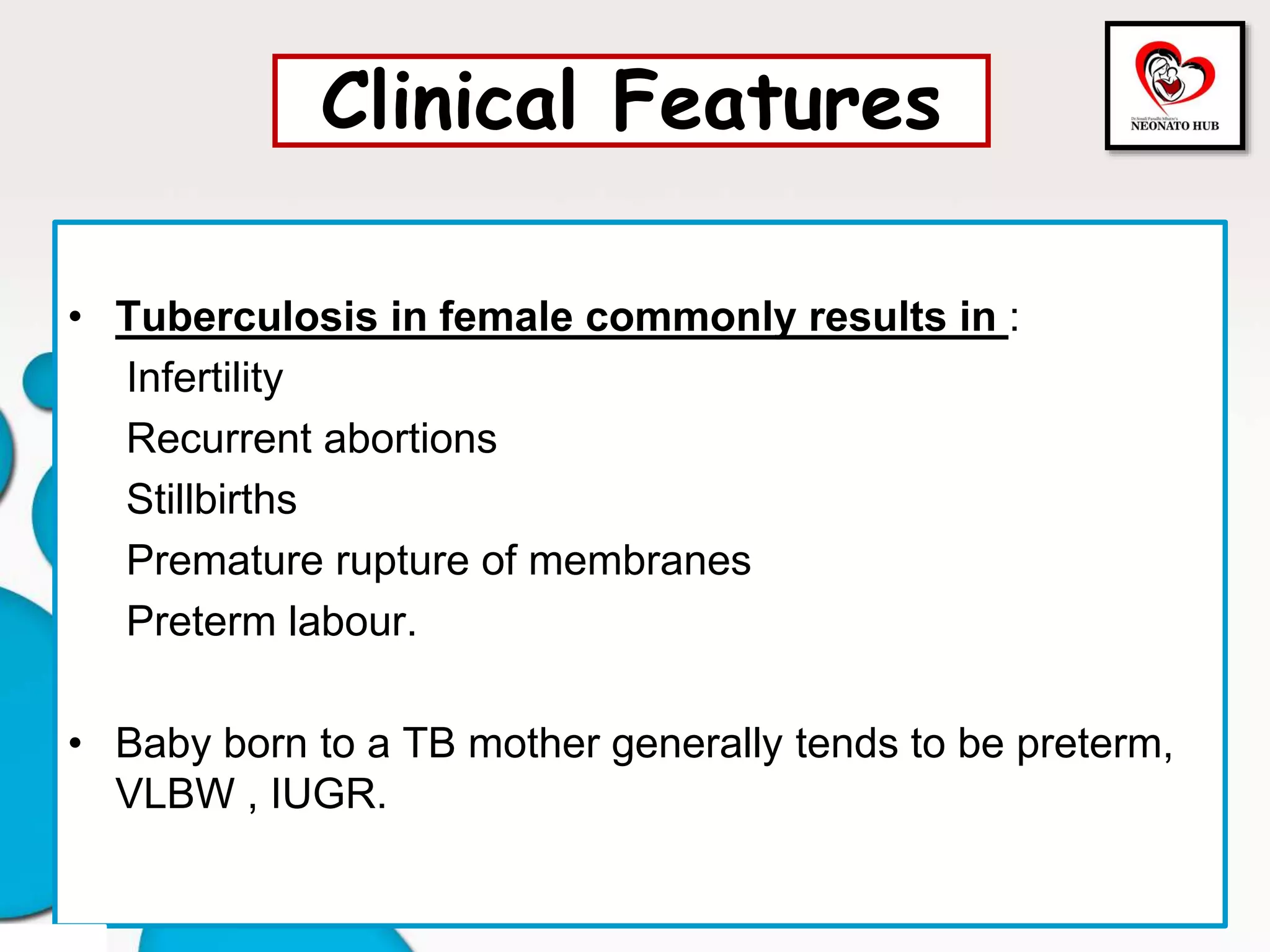 Congenital Tuberculosis (Updated in 2020) | PPT