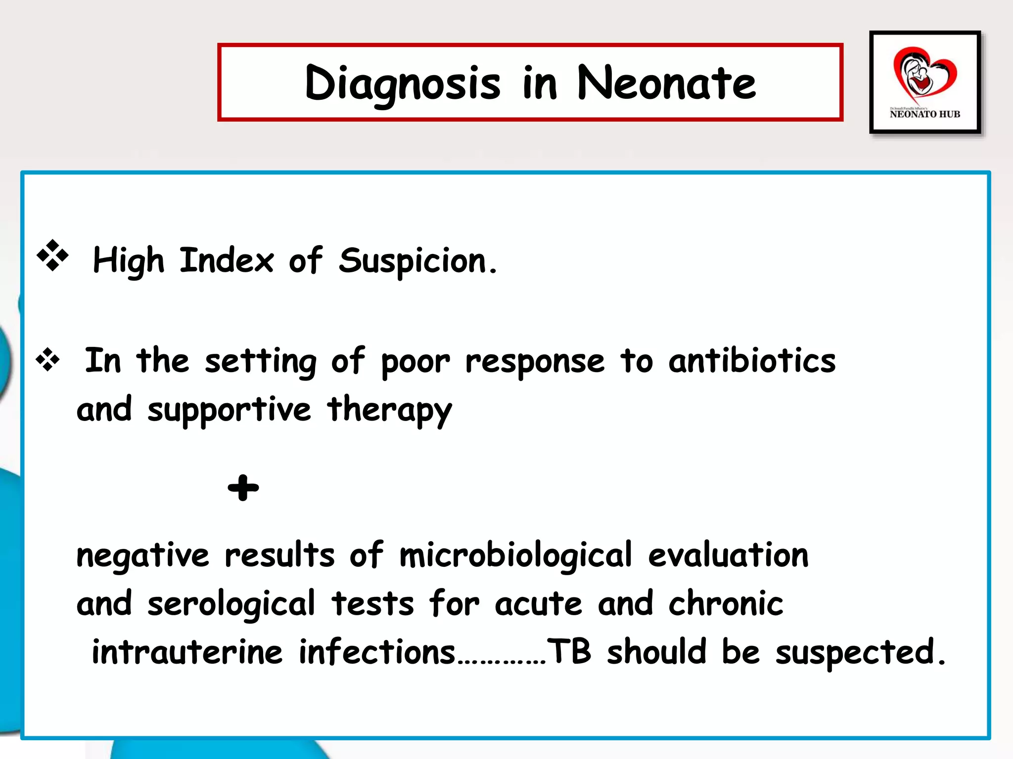 Congenital Tuberculosis (Updated in 2020) | PPT