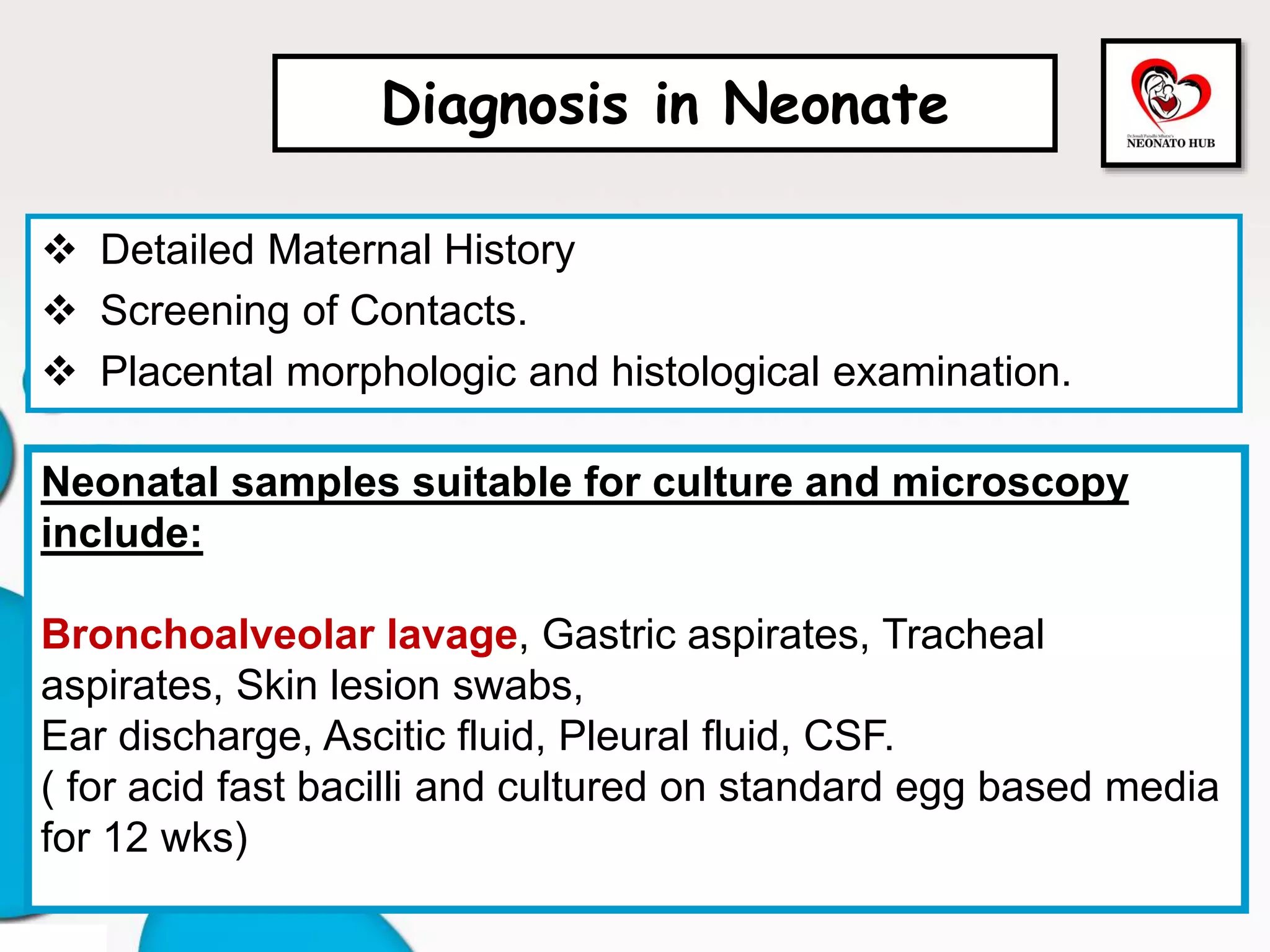 Congenital Tuberculosis (Updated in 2020) | PPT