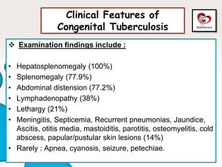 Congenital Tuberculosis (Updated in 2020) | PPT