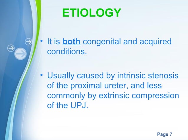 Congenital ureteropelvic (upj) obstruction | PPT | Digestive Disorders ...