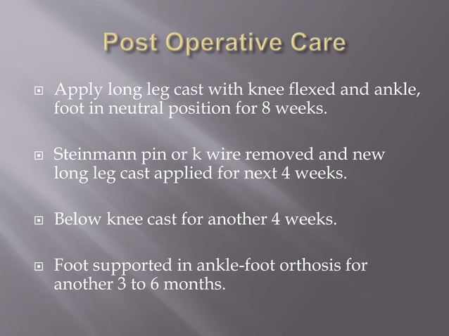 Congenital vertical talus | PPTX