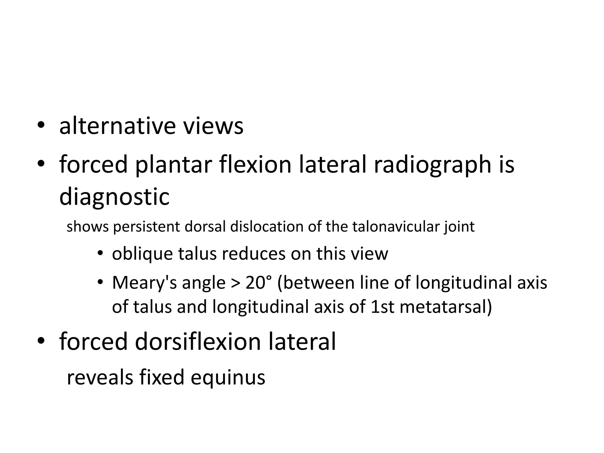 Congenital vertical talus | PPTX