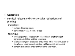Congenital vertical talus | PPT
