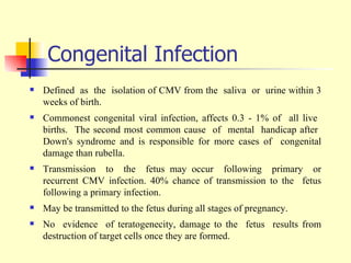 Congenital Viral Infection | PPT