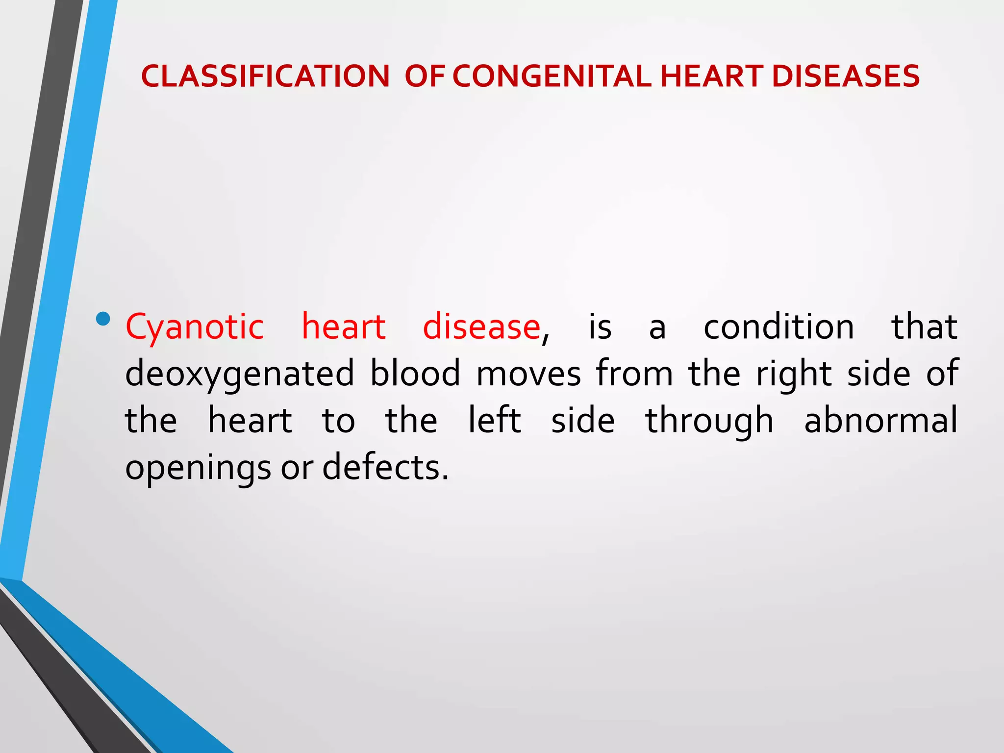 CONGENITAL HEART DISEASES PPT | PPTX