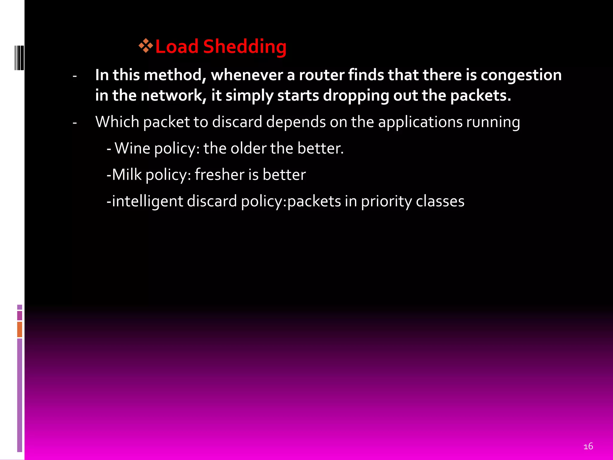 Congestion on computer network | PPTX